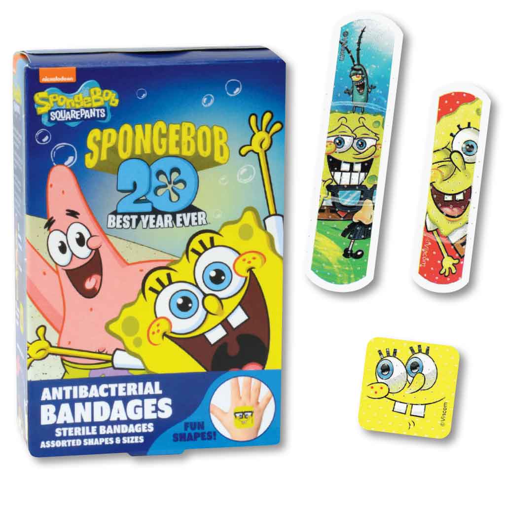 SpongeBob Bandages from MediBadge